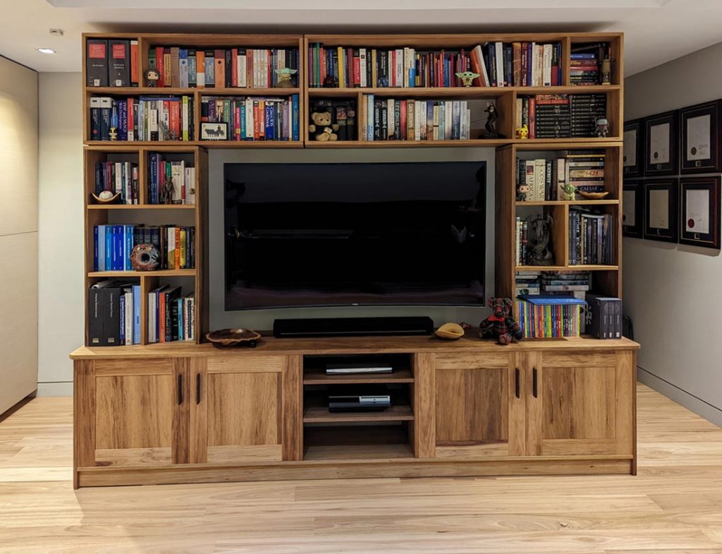 Custom Made Bookshelves - Nathaniel Grey